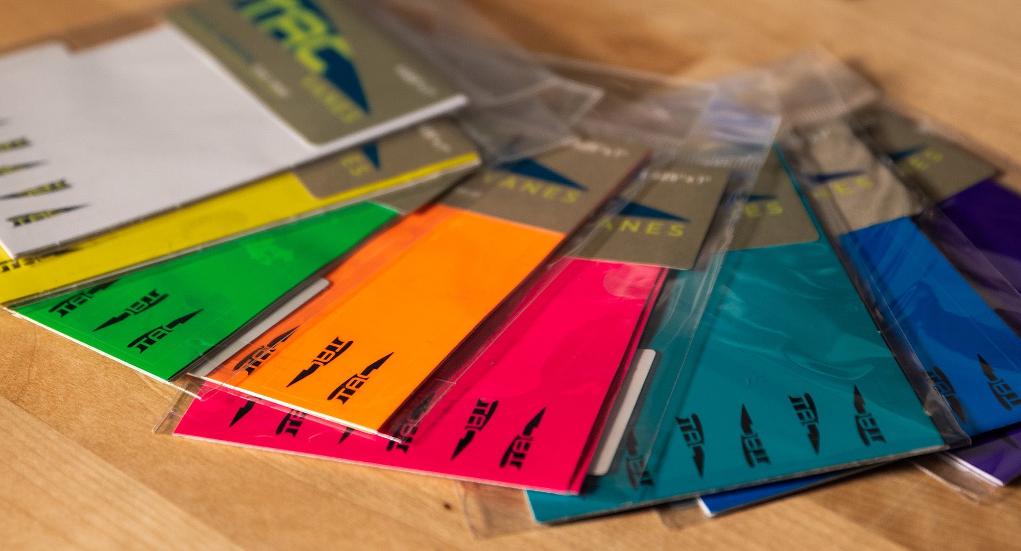 Arrow Wraps by TAC Vanes | Arrow Fletching Wraps | Arrow Wraps with ...