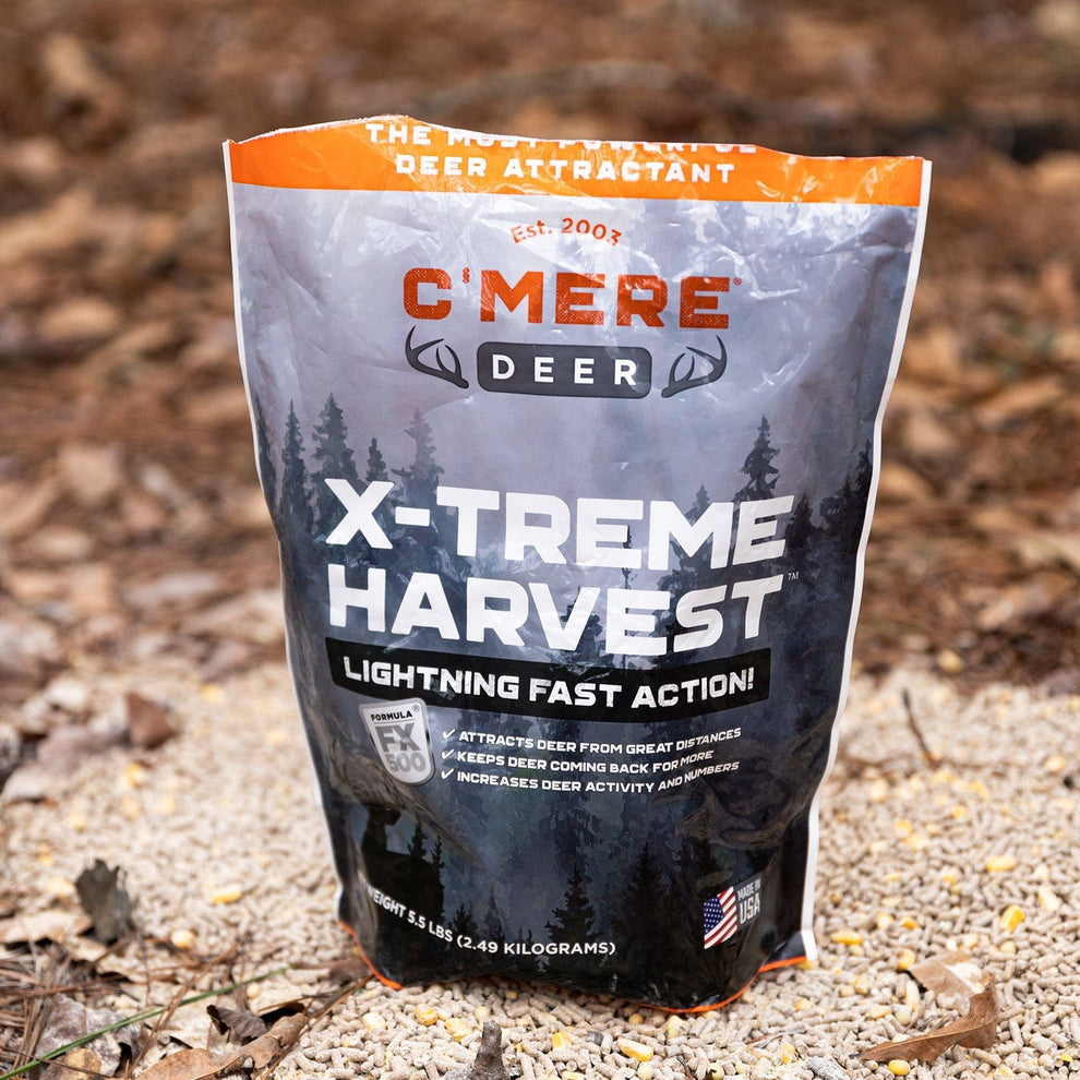 Deer Feed Pellets by C'Mere Deer | X-Treme Harvest Blend – FL Outdoors