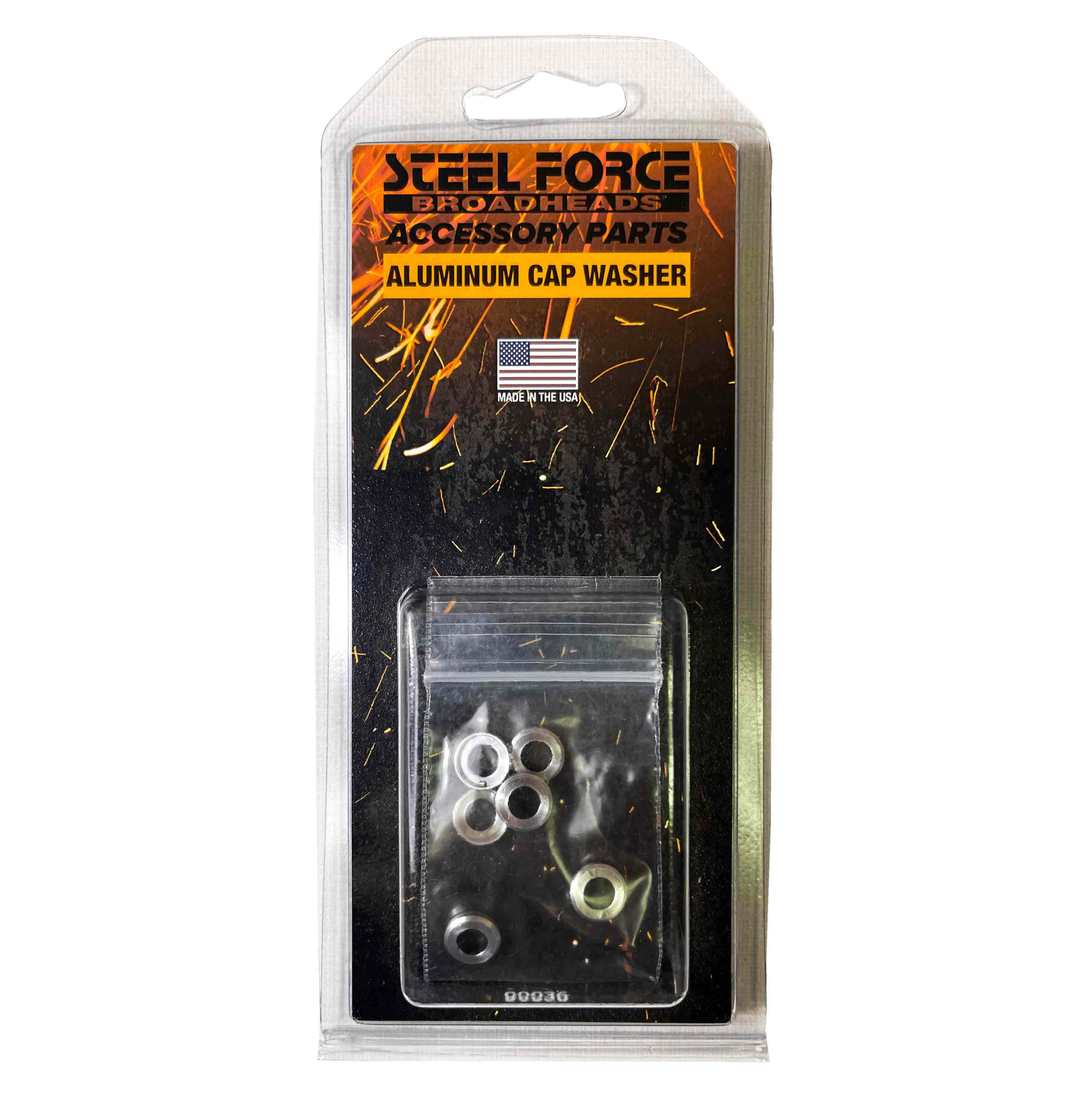 Aluminum Cap Washers | Steel Force Broadheads | 6 Pack – FL Outdoors